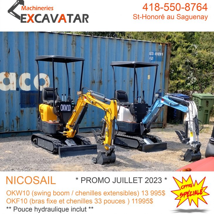 Produits – Machineries Excavatar